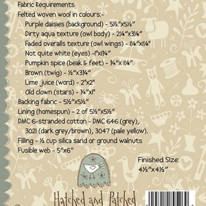 Hatched and Patched - Hilda the Hoot - Pattern - New - Etsy