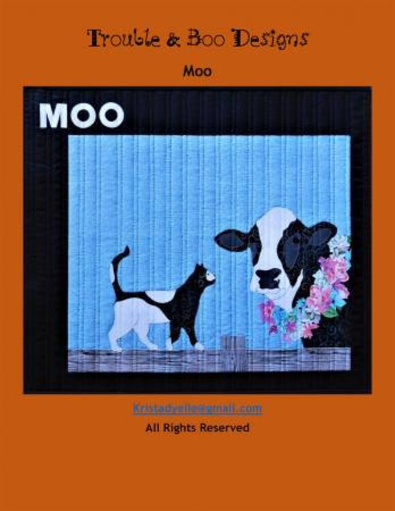 Trouble & Boo Designs Moo Pattern - Etsy