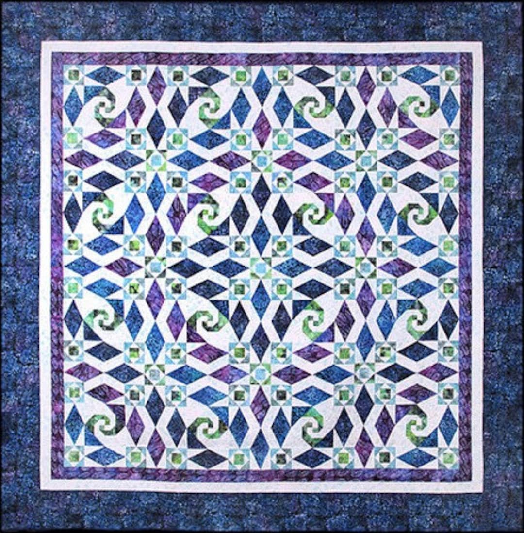 Lakeview Quilts - Eye of the Storm - Pattern - Etsy