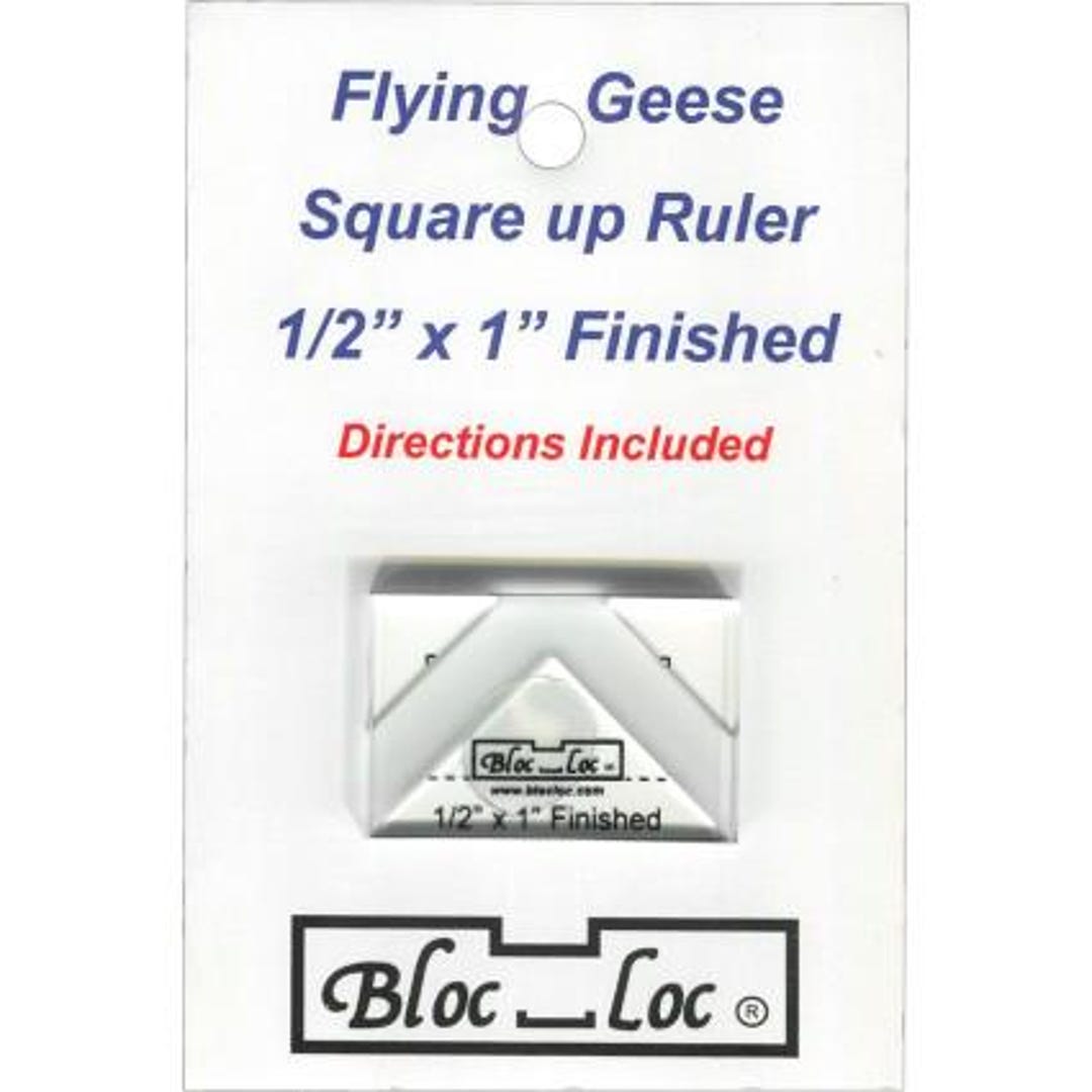 Bloc Loc - Flying Geese Ruler 1/2" X 1" - Etsy