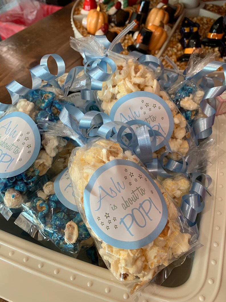 Custom Popcorn Favors SPECIALTY Flavors 12 Bags - Etsy