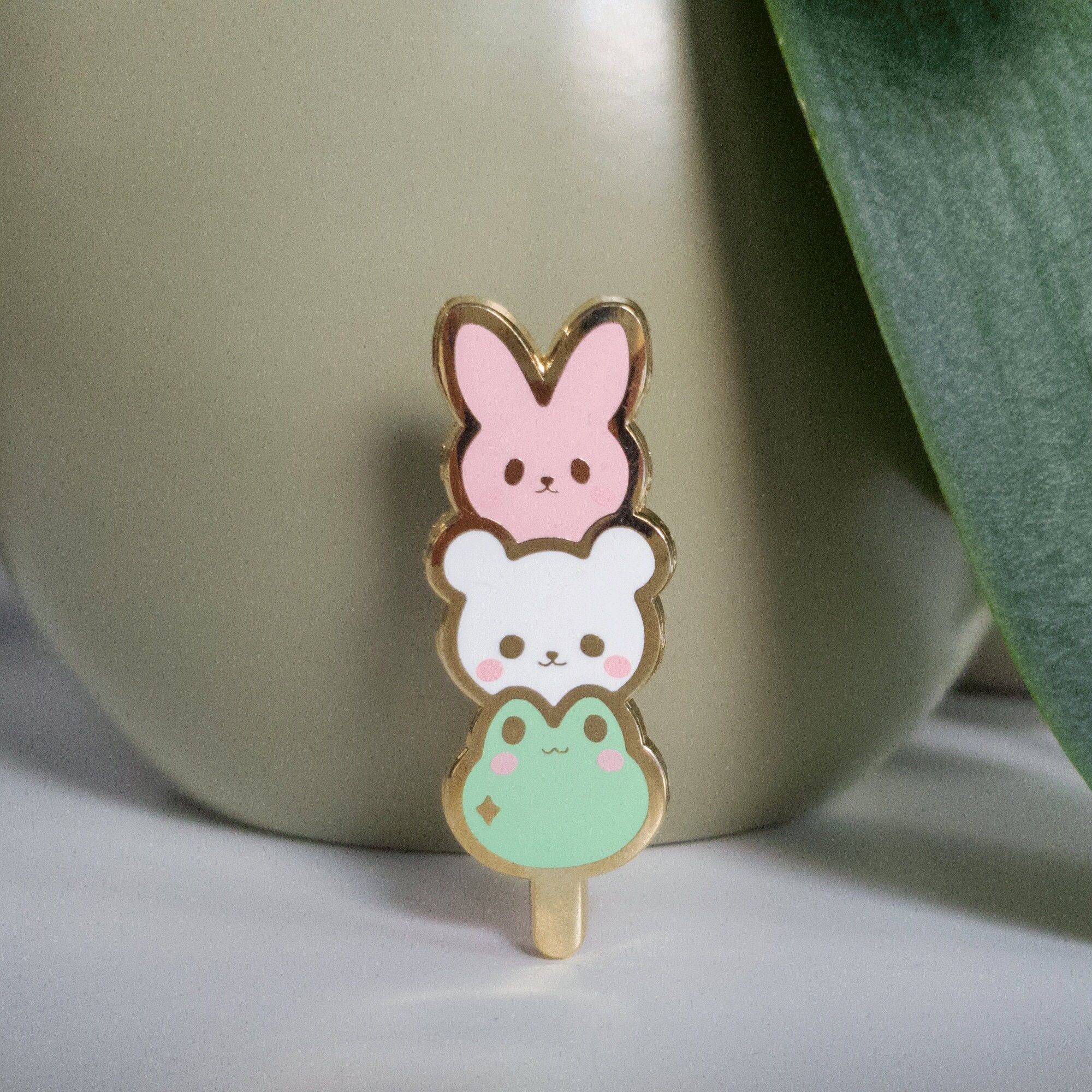 Adorable Dango Pink Bunny Rabbit White Bear Green Froggo - Etsy