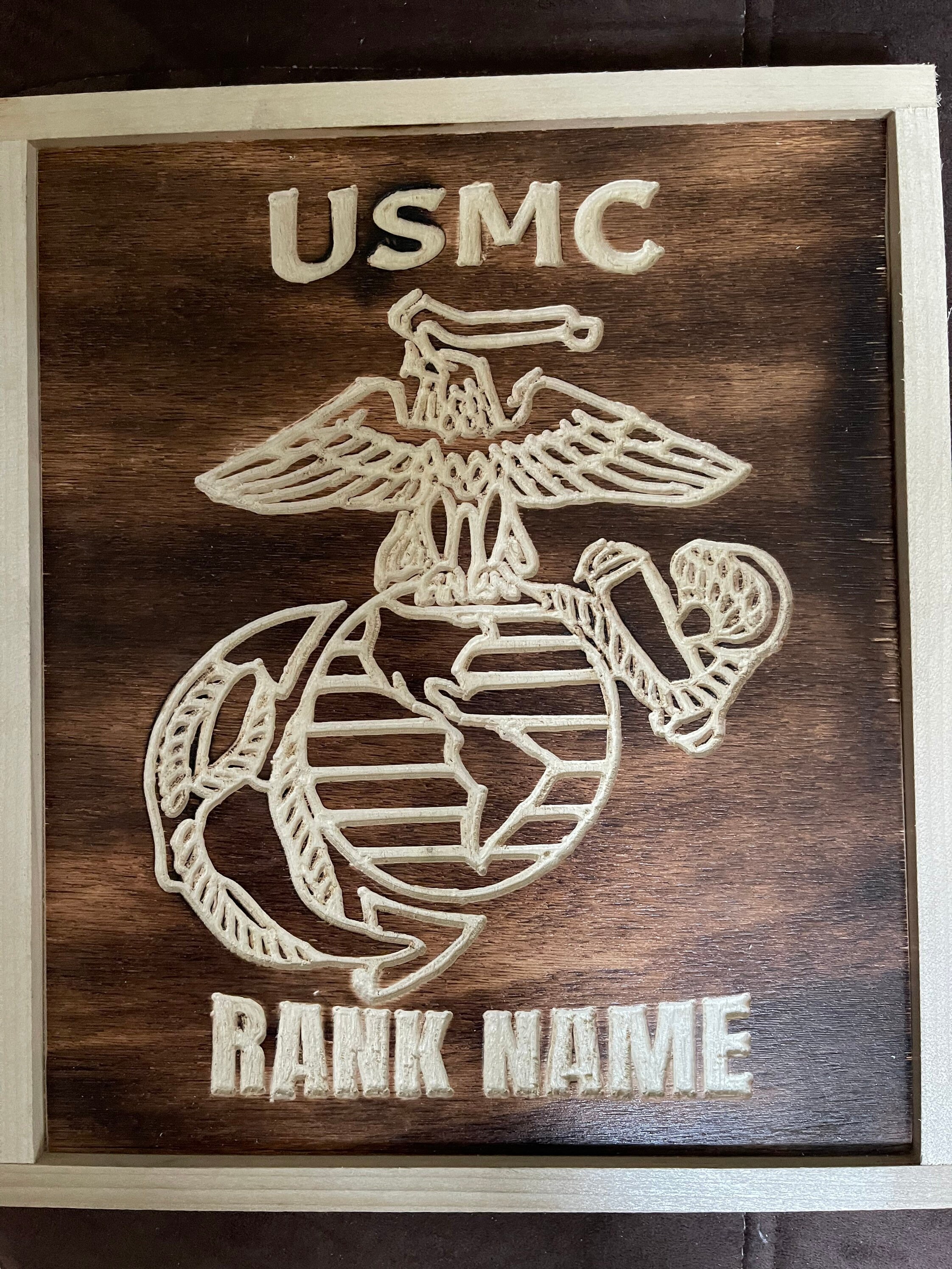 Custom USMC Sign - Etsy