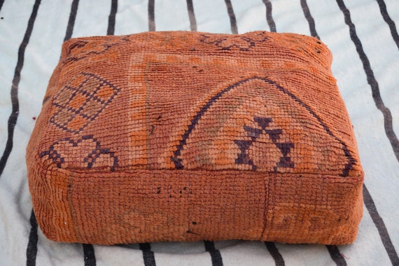 Home decor Sabra pouf Embroidered pouf Handmade Floor Pouffe | Etsy
