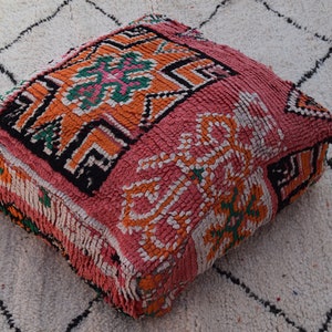 Square Furniture Berber Design Home Decor Morocco Pouf - Etsy
