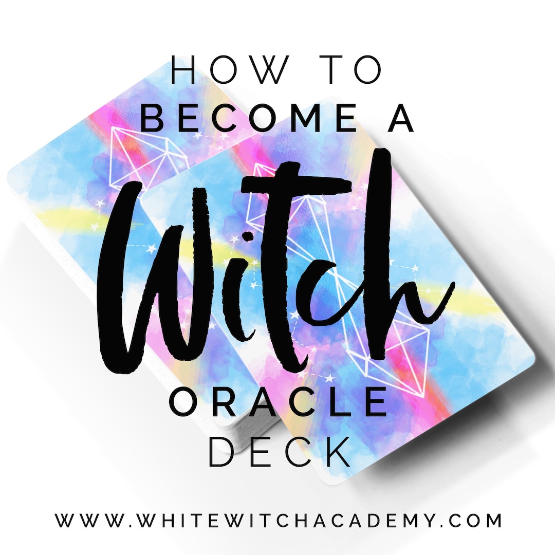 The How to Become A Witch Oracle Deck - Etsy