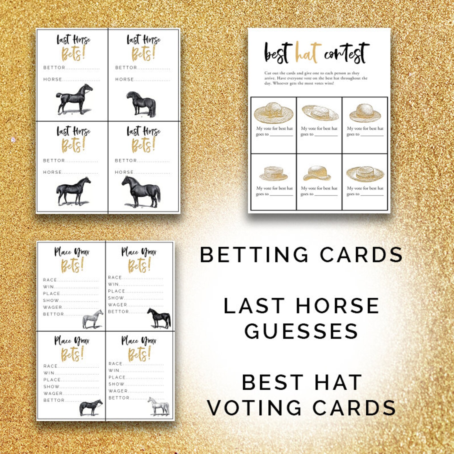 The Ultimate Kentucky Derby Party Pack Printable - Etsy