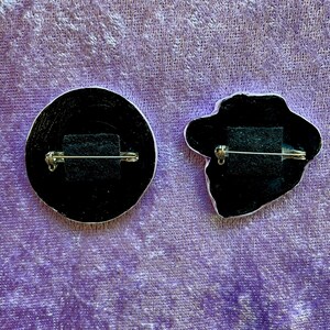 Disco Cowgirl Clay Pin - Etsy