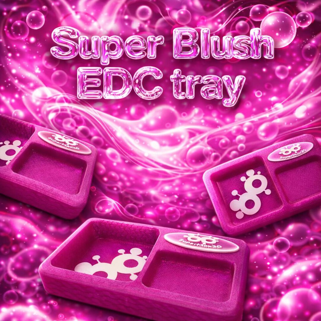 Amoeba EDC Desk Tray (1 Piece) SUPER BLUSH - Etsy