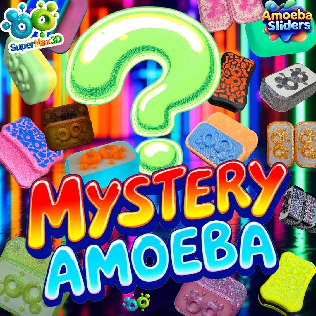 Mystery Amoeba Fidget Toy Haptic Slider(1 Piece) - Etsy