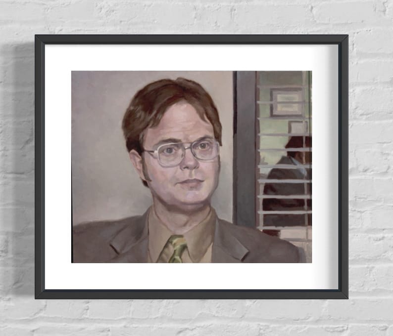Rainn Wilson as Dwight Schrute - the Office - Etsy