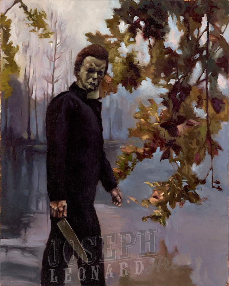 Michael Myers From Halloween in a Monet - Etsy
