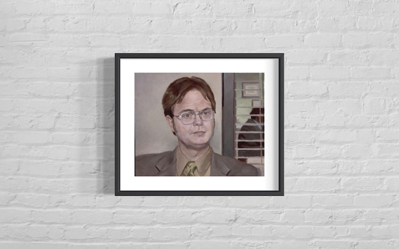 Rainn Wilson as Dwight Schrute the Office - Etsy