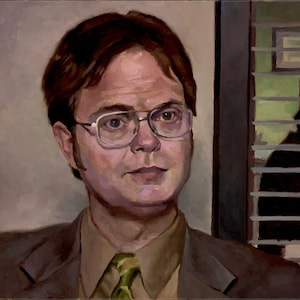 Rainn Wilson as Dwight Schrute the Office - Etsy