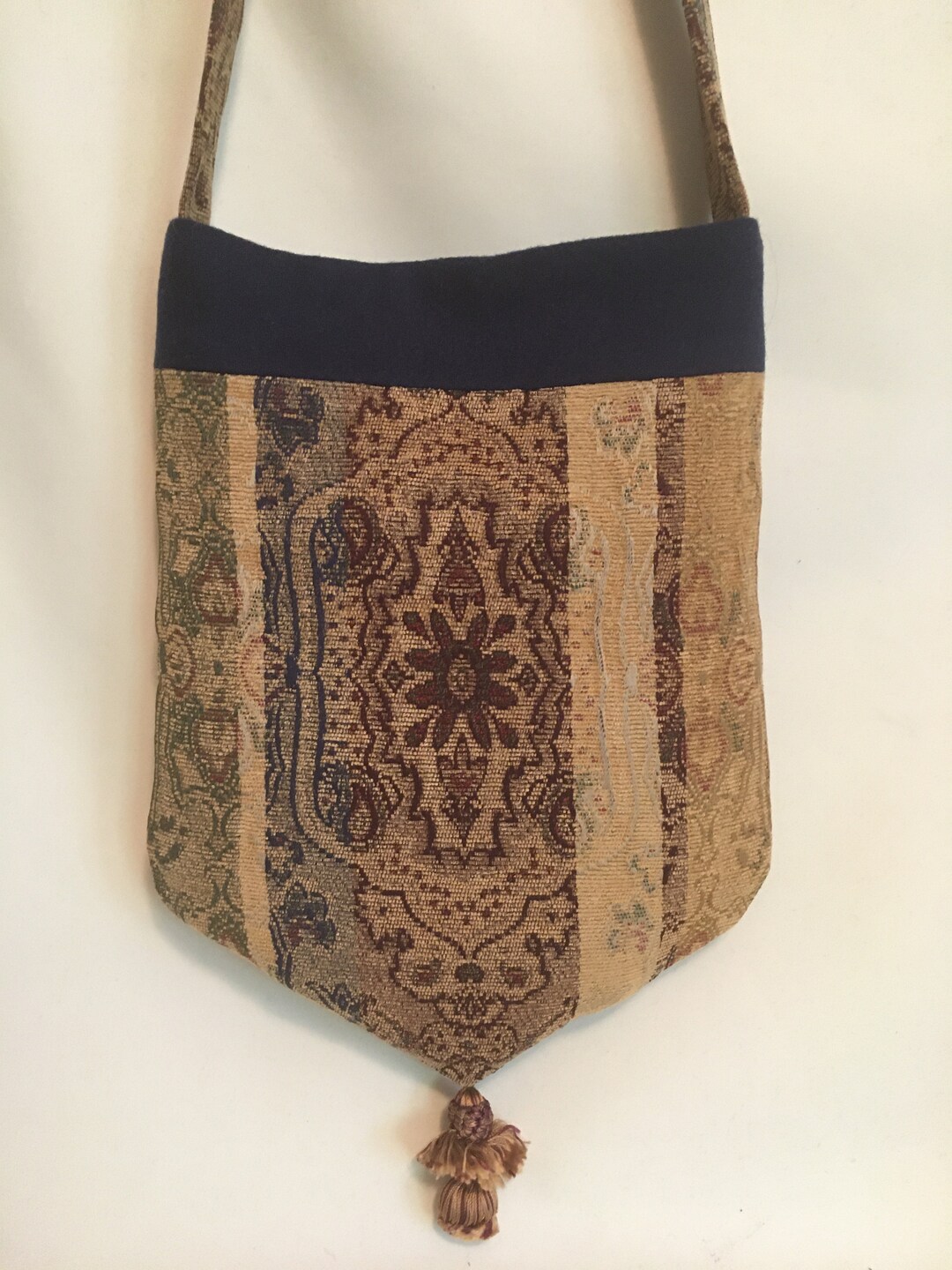 Fabric Shoulder Bag / Cross Body Bag - Etsy