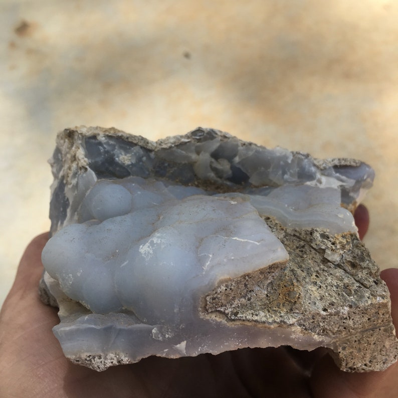 Blue Smithsonite Stone/ 2 Pieces - Etsy