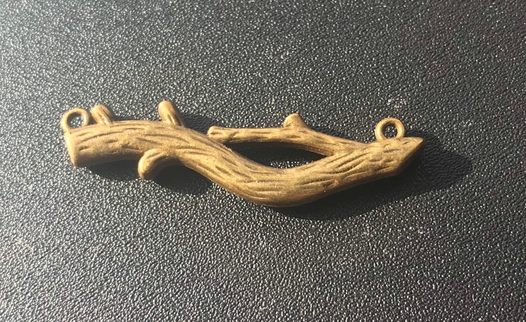 Branch Connector 47.5mm X 13mm Antique Bronze - Etsy