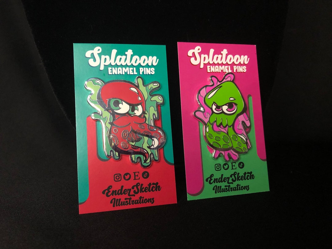 Splatoon 2 Enamel Pins - Etsy