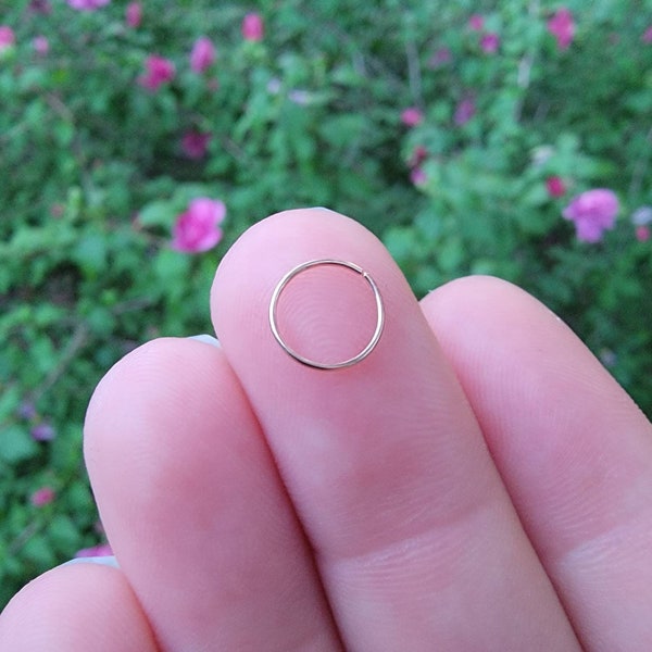 Delicate Nose Ring - Etsy