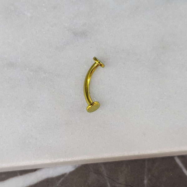 Flat Vertical Labret - Etsy