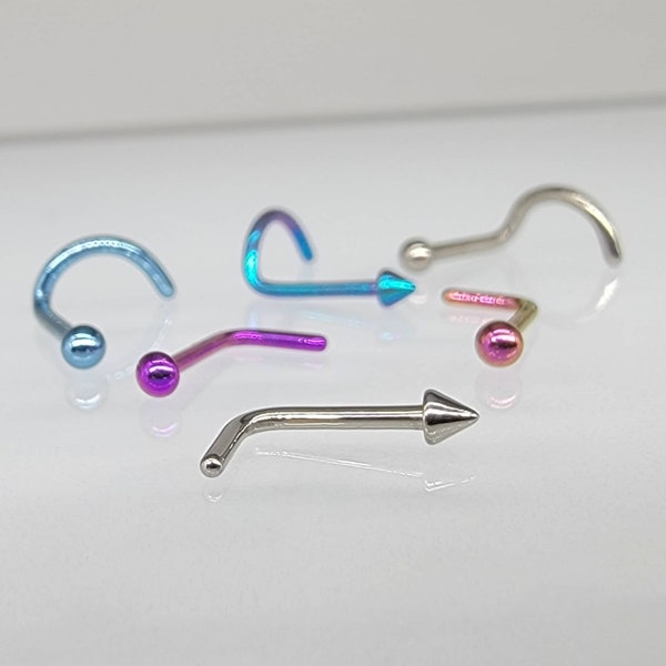 1mm Nose Stud - Etsy