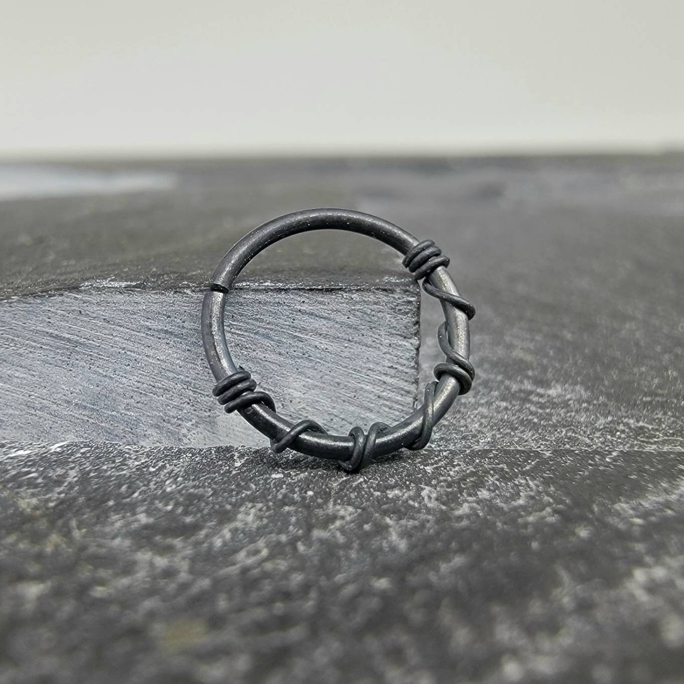 Niobium Clicker Nose Ring - Etsy