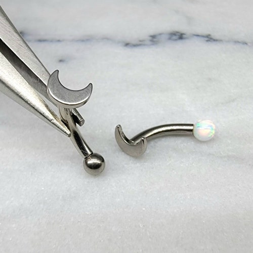 Rook Earring Piercing 16g Diamond Cut 16g Rook Hoop Silver | Etsy