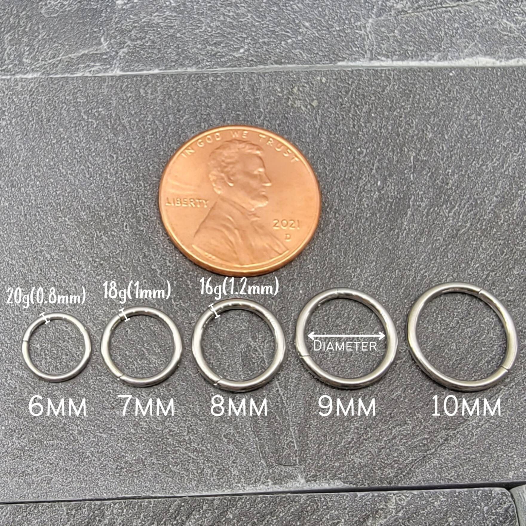 Cancer Zodiac Nose Hoops Helix Cartilage Tragus Conch | Etsy