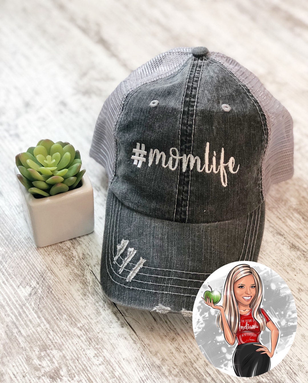 Momlife Hat, Mom Life Hat - Etsy