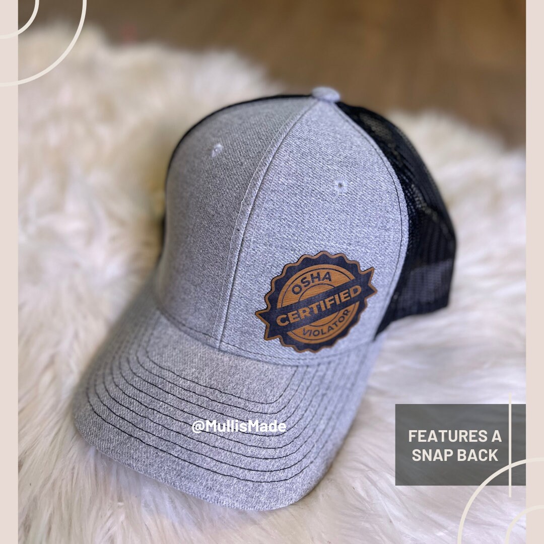 Certified OSHA Violator Hat - Etsy