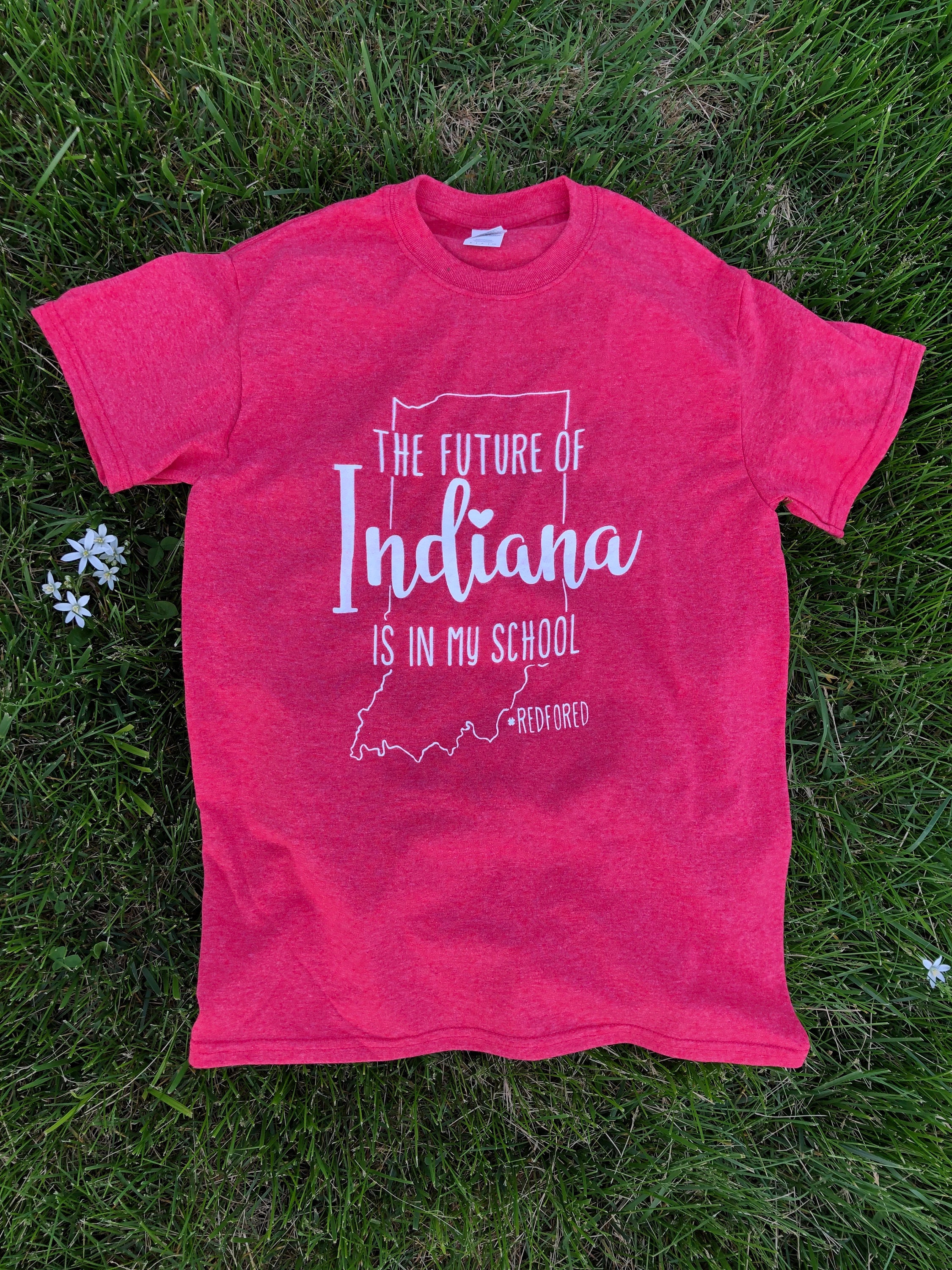 Red for Ed Future of Indiana School Shirt Teacher Shirt - Etsy