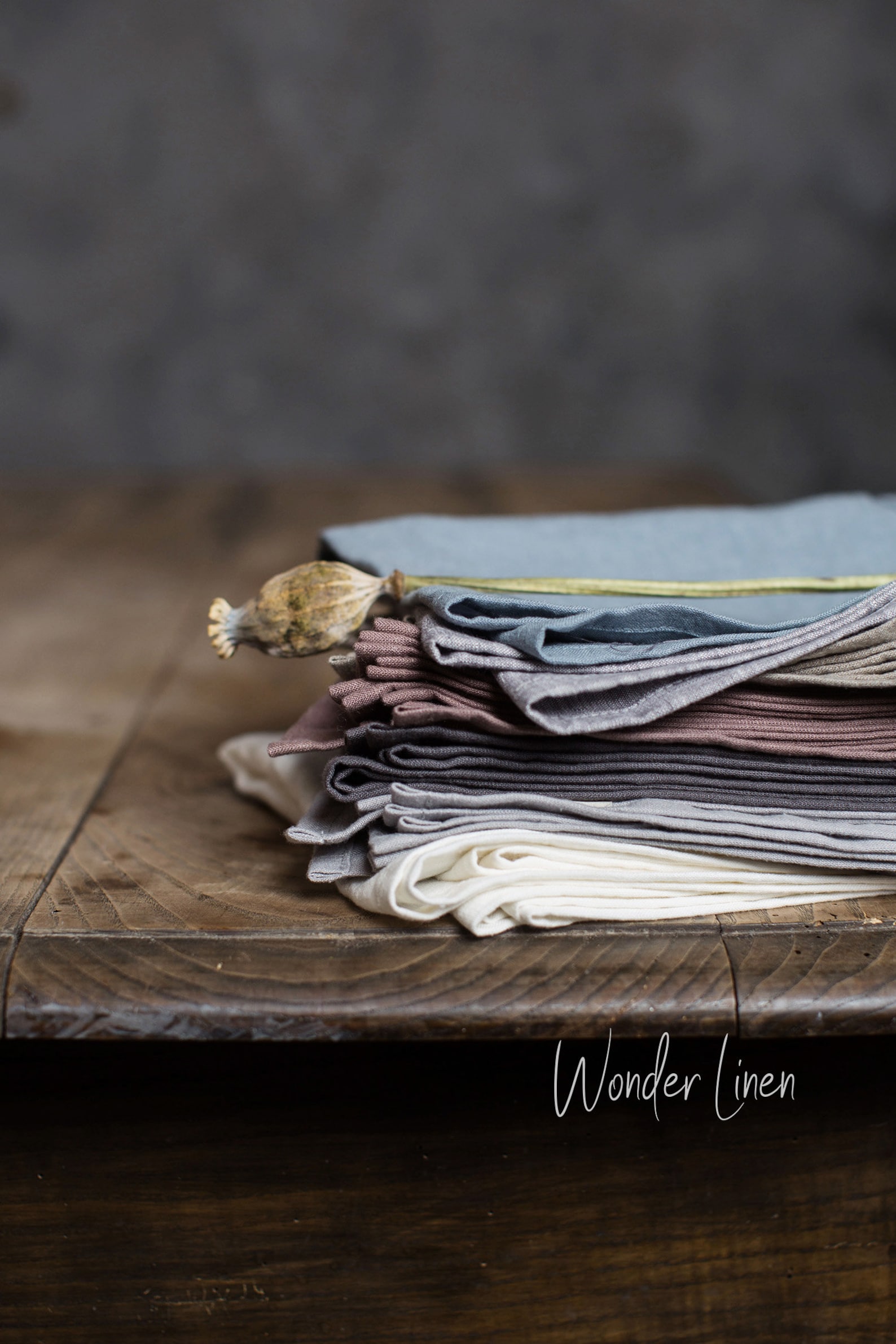 Linen Napkin. Washed Soft Linen Table Napkin. Natural - Etsy
