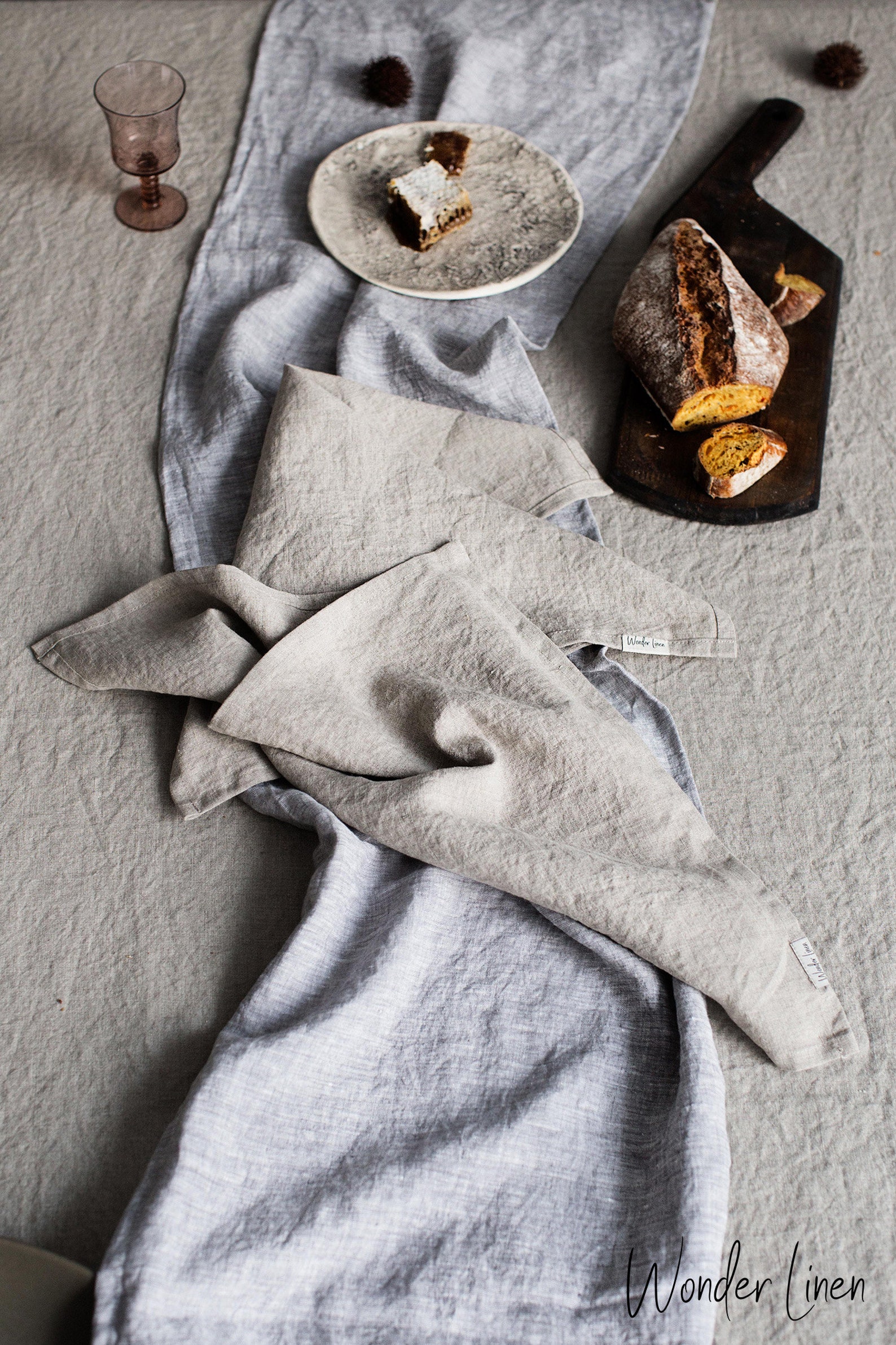 Linen Napkin. Washed Soft Linen Table Napkin. Natural - Etsy