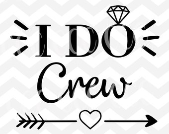 I do crew svg | Etsy