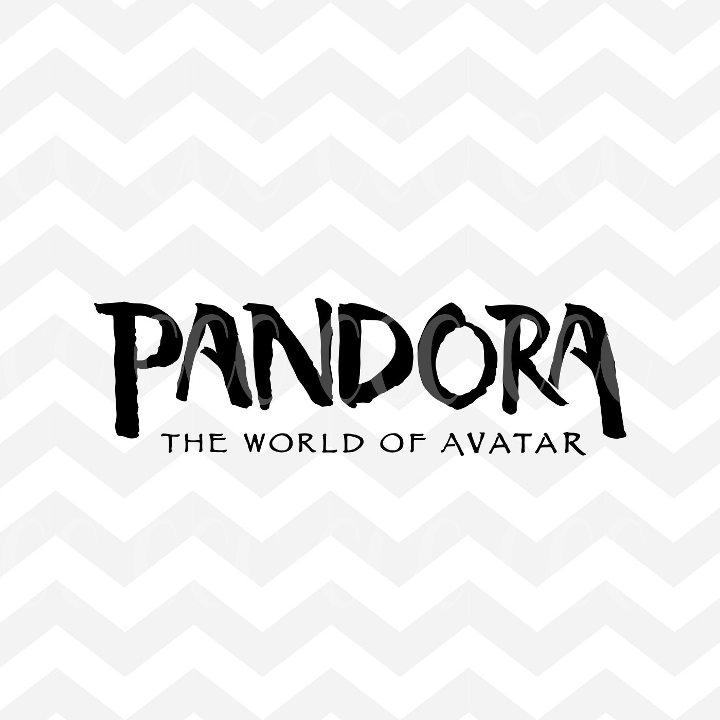 Pandora The World Of Avatar Logo SVG Cutting File | Etsy