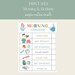 Mermaid Theme Routine Chart, Morning & Bedtime Checklist (digital ...