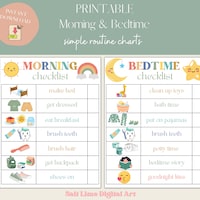 Editable School Day Checklist, Before School, After School, Kids Chart ...