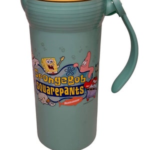 Vtg Spongebob Squarepants & Friends Tupperware Twist and Pour Pitcher W ...