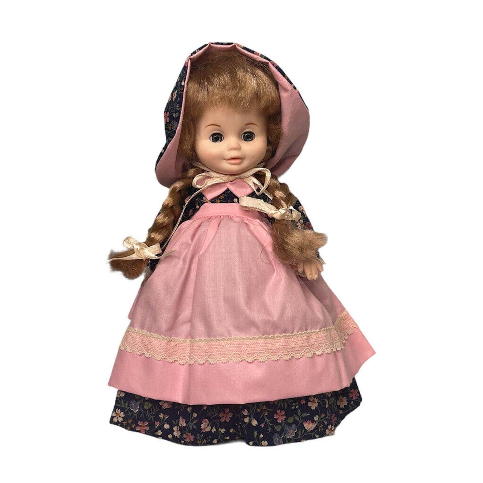 Vintage 1984 Miss Elsa Royal House of Dolls Blue Floral Prairie Dress ...