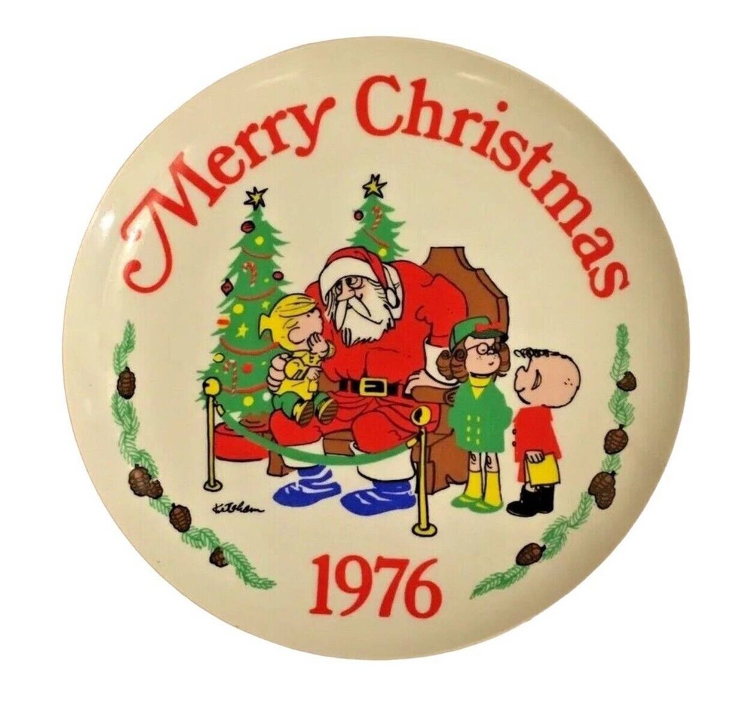 Vintage Dennis the Menace Limited Edition Christmas Collectors Plate ...