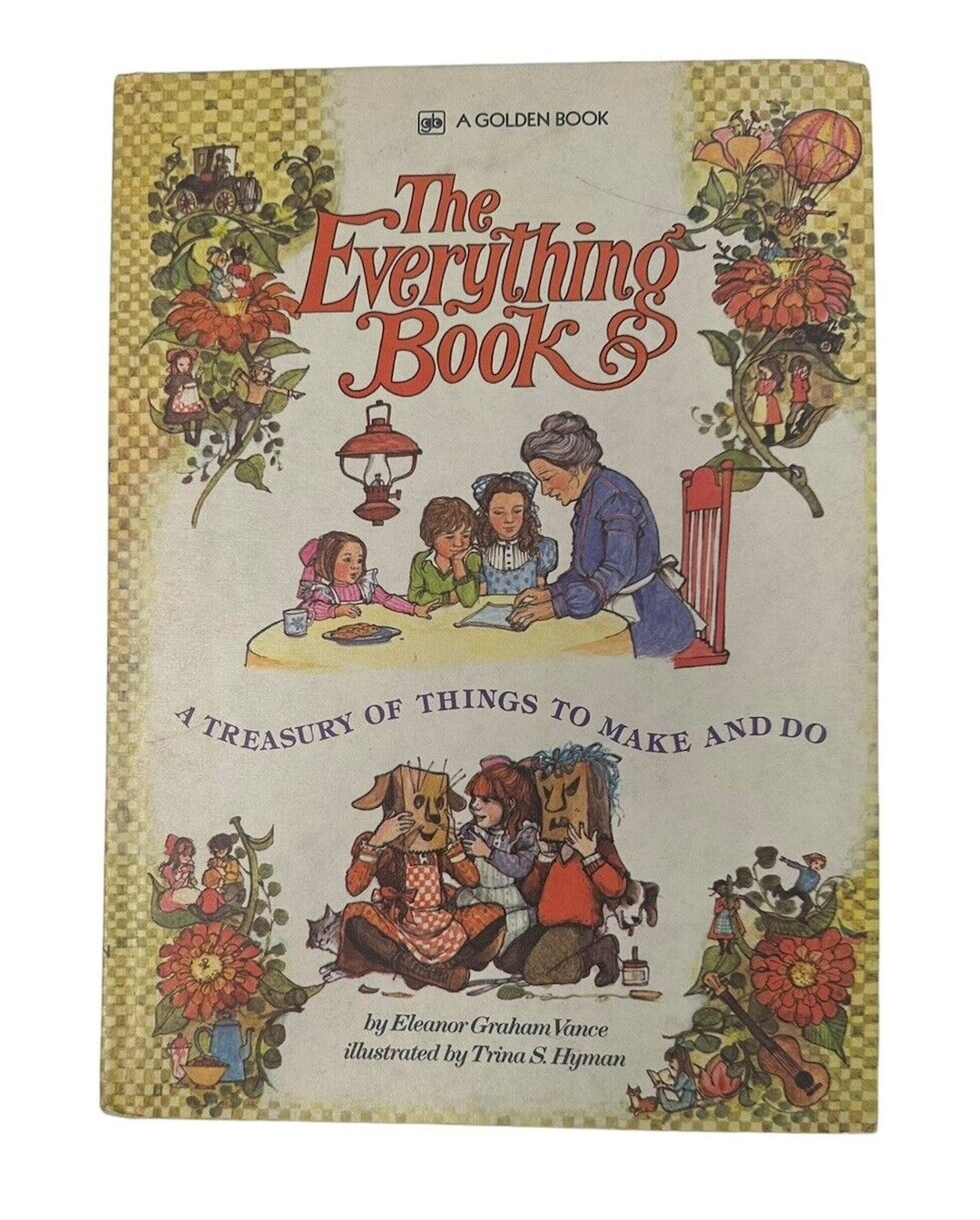 Vintage Golden Book the Everything Book 1974 Hardcover Things to Make ...