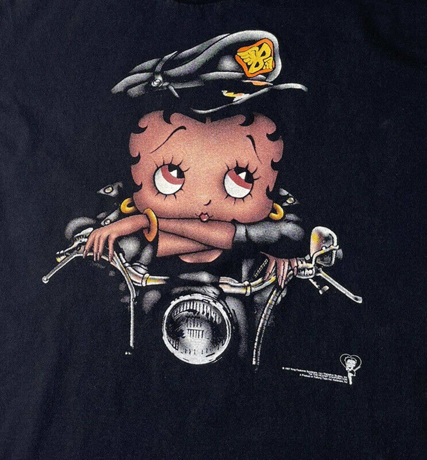 Betty Boop Motorcycle Wallpaper