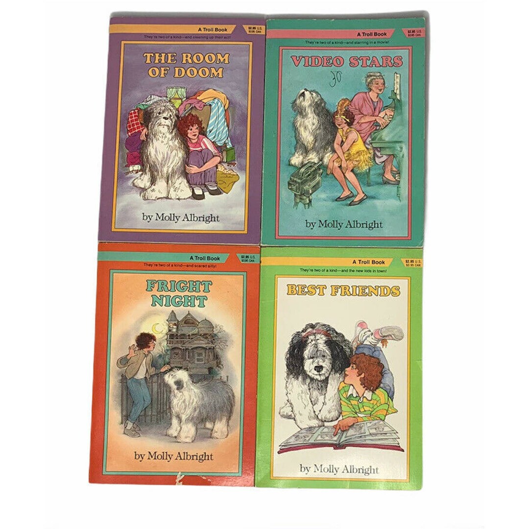 Vintage Lot of 4 Troll Kids Paperback Chapter Books Fright Night Best ...
