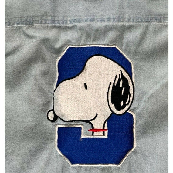Vintage Blitzz Studios Peanuts Snoopy Chambray Button… - Gem