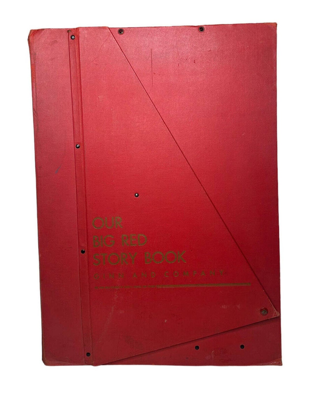 Vintage 1957 Our Big Red Story Book Ginn and Co Teacher Edition Learn ...