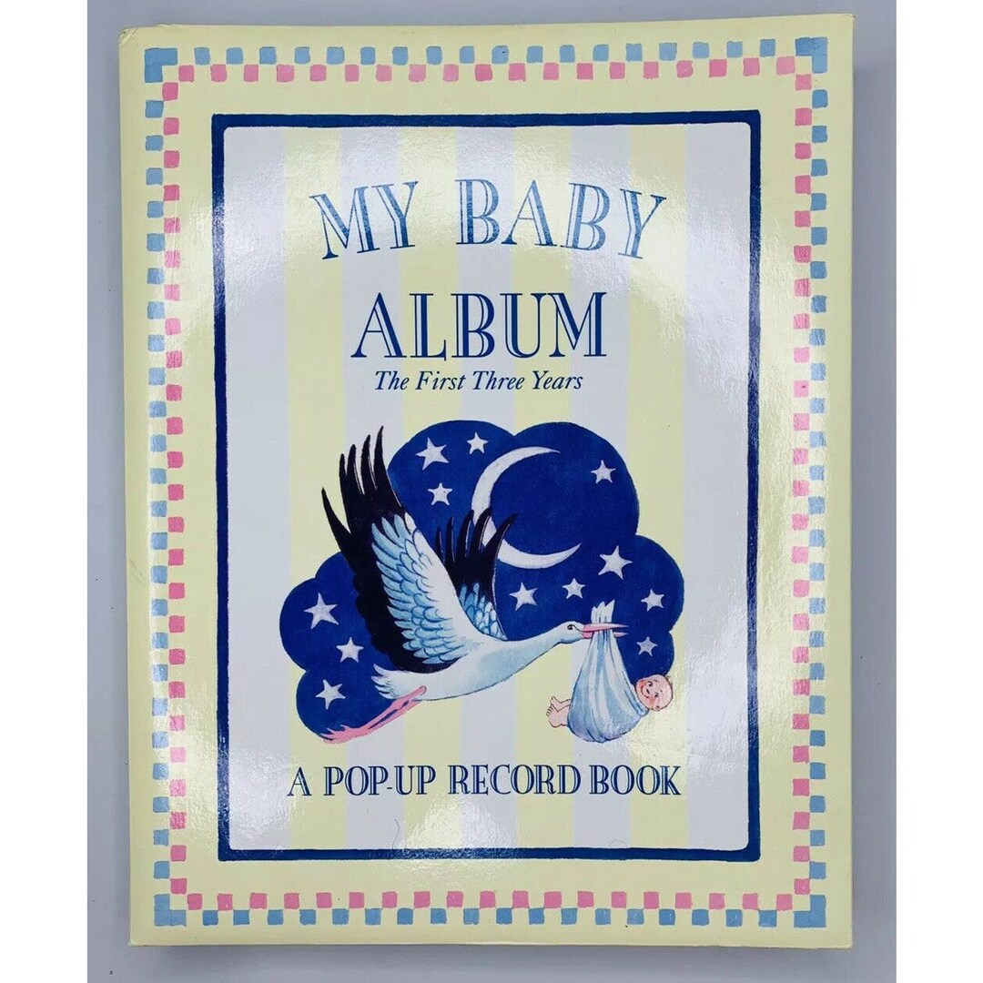 Vintage My Baby Album A Pop up Record Book Gender Neutral 1995 - Etsy