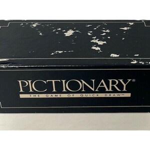 Vintage Pictionary First Edition Board Game of Quick Draw 1985 Classic ...