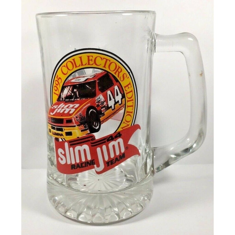 Set of 2 Large Collector Slim Jim Nascar Racing Beer Mugs 1995 - Etsy