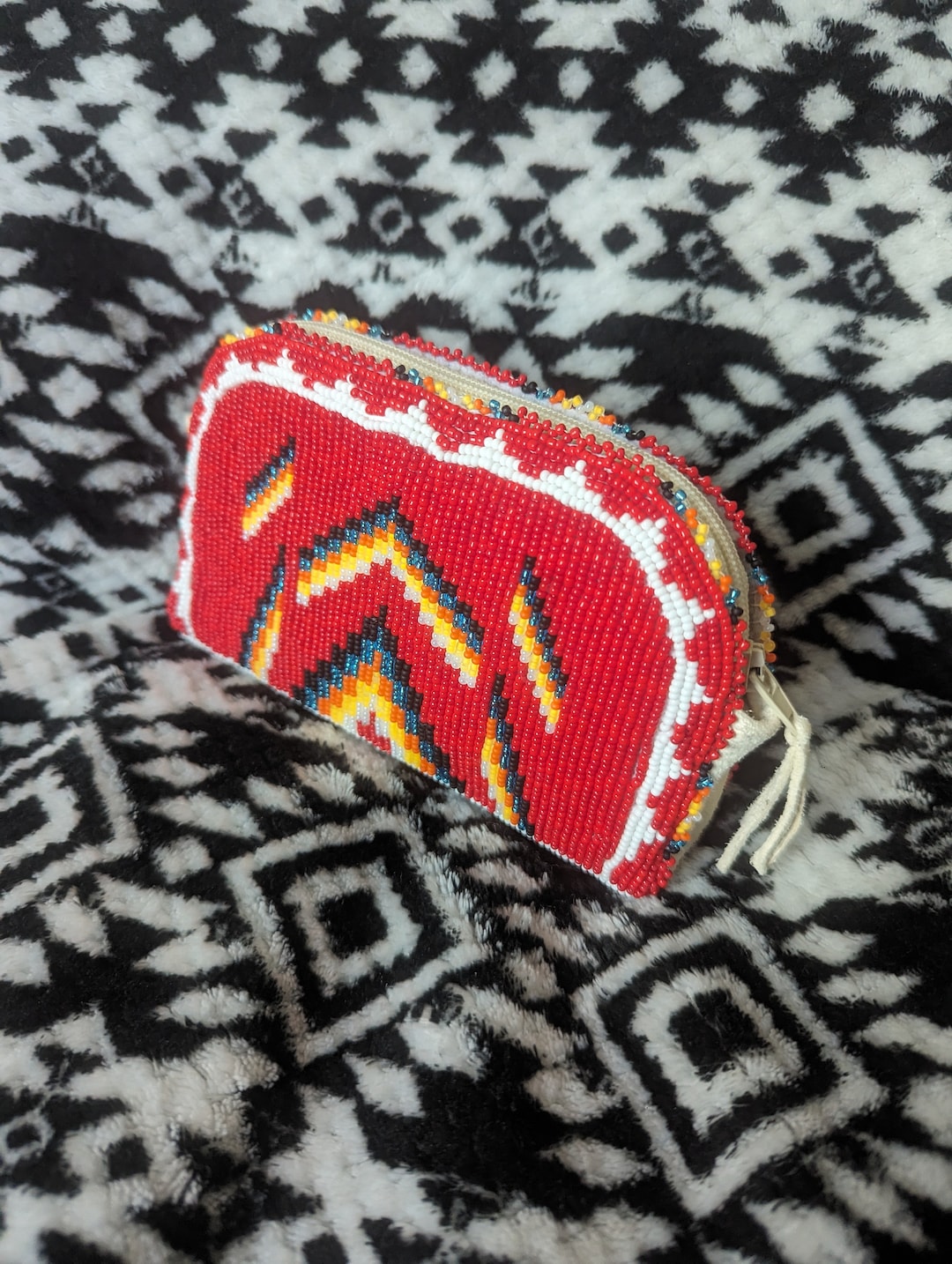 Native American Beaded Purse - Etsy