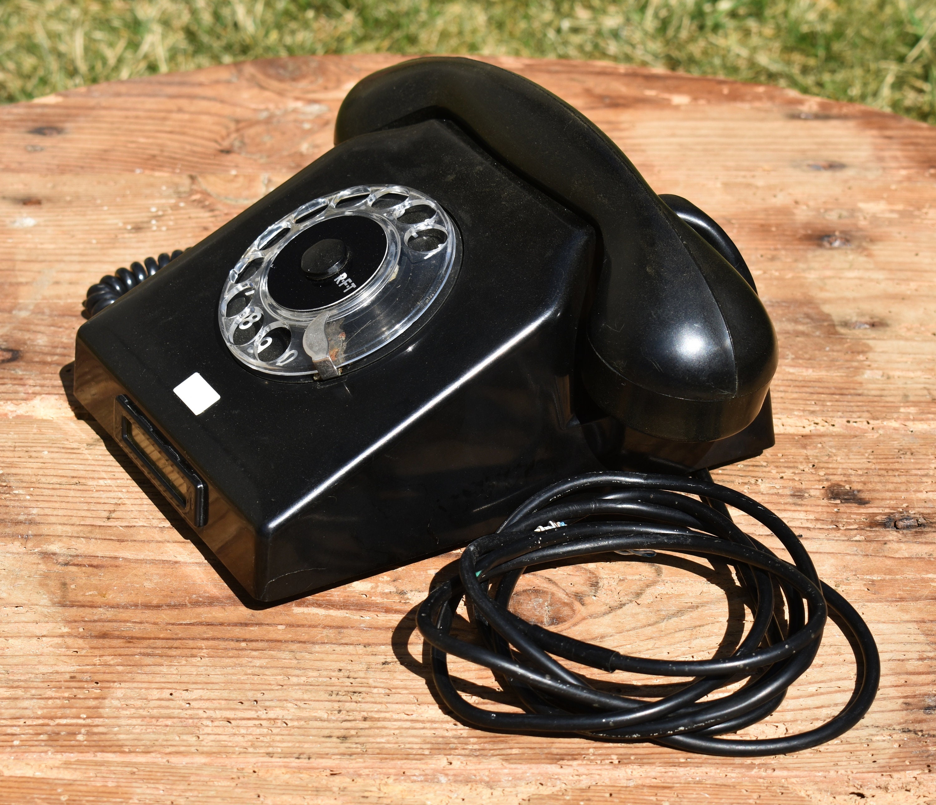 Vintage German Bakelite Rotary Telephone - NORDFERN W66 G32 - Etsy